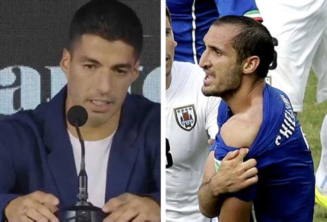 Suarez Ricorda Il Morso A Chiellini Cè Una Cosa Che Mi Fa Paura