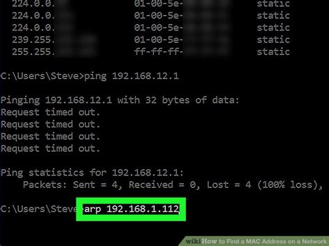 Ways To Find A MAC Address On A Network WikiHow