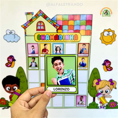 Chamadinha Com Foto Lojinha Alfaletrando Andressa Marchioti