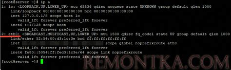 Настройка сетевых интерфейсов в Centos 87 РЕМОНТКА