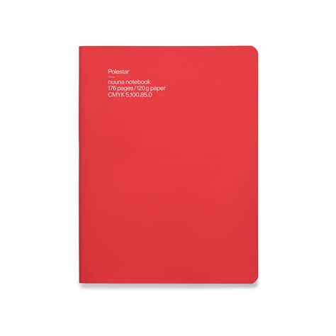 Notebook Red Polestar