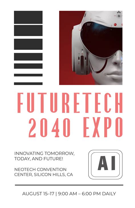 Free Technology Poster Templates Editable And Printable