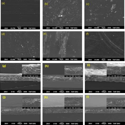 Sem Images Top Surface And Cross Section Of Pure Psf Ag Psfmmt