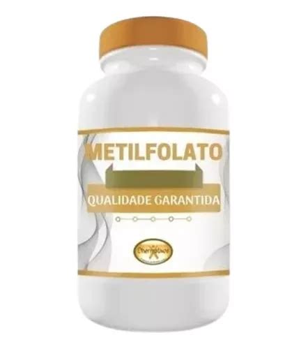 Metilfolato Vit B9 Ac Folico 400mcg 60 Cápsulas Mercadolivre