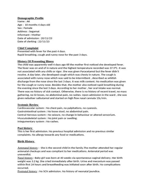 Arwind Peads Case 1 Pdf