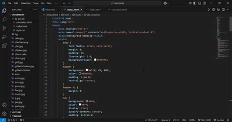 Pinnaclelabs Webdevelopment Html Css Restaurantwebsite Sharon Joy