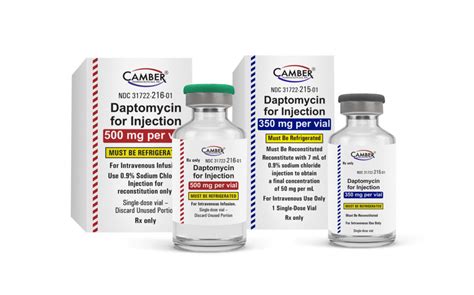 Camber Pharmaceuticals Launches Generic Daptomycin For Injection® And