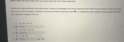 consider the natural deduction proor given below