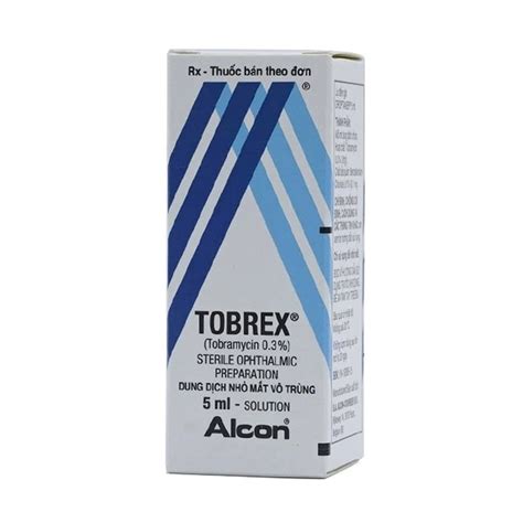 Thuốc Nhỏ Mắt Tobrex Alcon điều Trị Nhiễm Khuẩn ở Mắt Nhà Thuốc