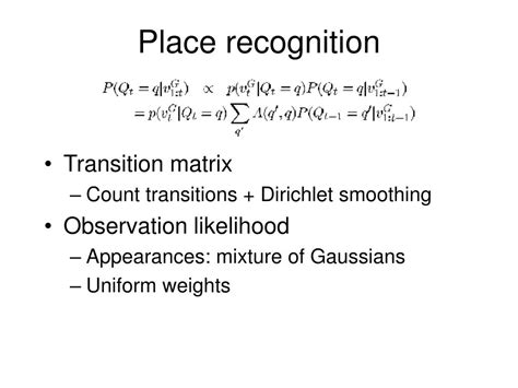 Ppt Context Based Vision System For Place And Object Recognition