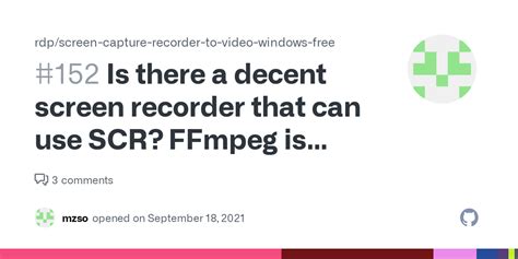 Is There A Decent Screen Recorder That Can Use Scr Ffmpeg Is Hopeless