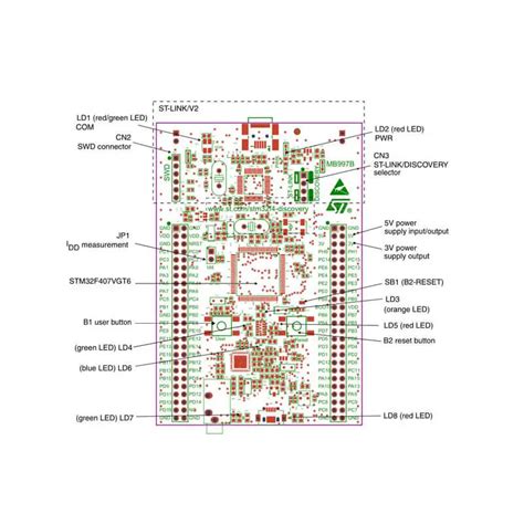 Схема Stm32 Discovery