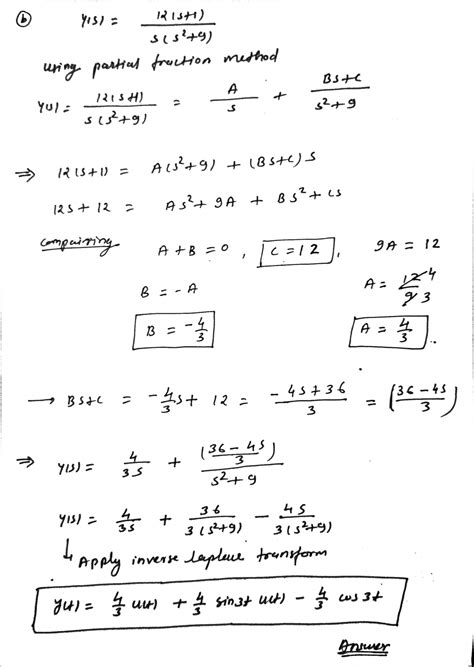 [solved] find the inverse laplace transform of the following functions