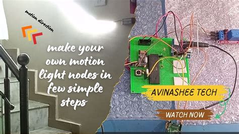 Github Avinasheetech Motion Lights Motion Lights Project With Interconnected Nodes Of Motion