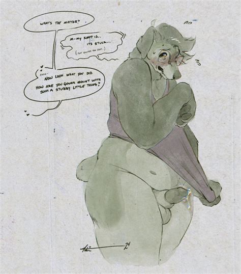 Rule 34 Ambiguous Gender Animal Genitalia Anthro Balls Blush Blushing