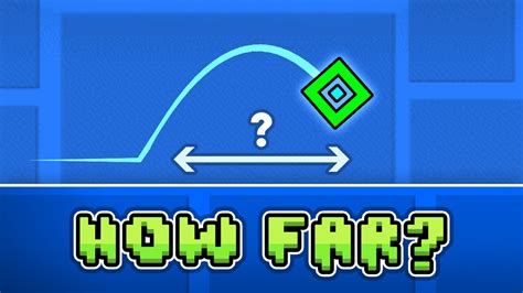 How Far Can Geometry Dash Icons Jump At Different Speeds Part 1