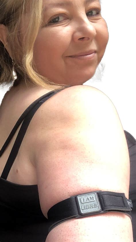 Freestyle Libre 3 Cgm Sports And Swim Armband Pewter Libr3 Libreband Arm Band Freestyle