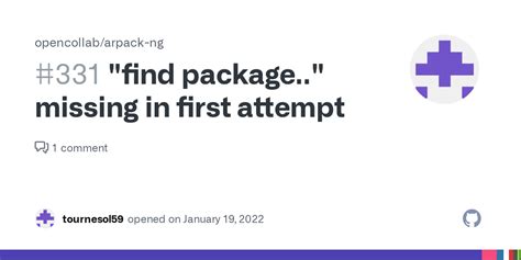 Find Package Missing In First Attempt Issue Opencollab Arpack Ng GitHub