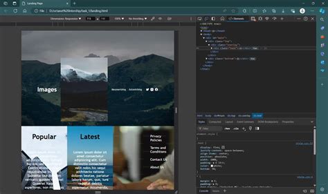 How I Made A Landing Page For Octanet Madhav Kumar Posted On The