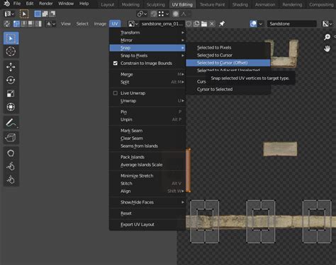 Is There A Way To Overlay Two Similar UV Islands With Identical Vertex Count Blender Stack