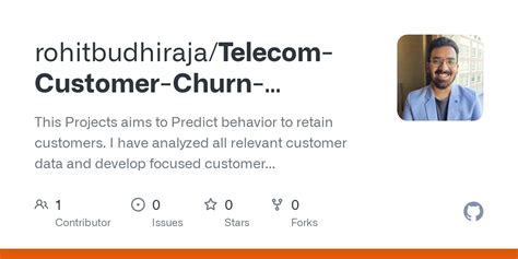 github rohitbudhiraja telecom customer churn analysis using random