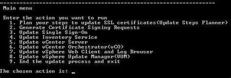 Replacing VMware VCenter SSL Certificates