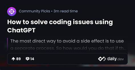 How To Solve Coding Issues Using Chatgpt Rchatgptcoding