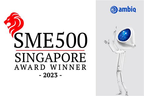 Ambiq Named Recipient Of Singapore Sme 500 Award 2023 Ambiq