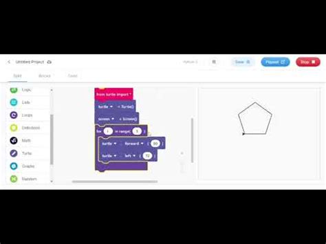Different Shapes In Edublocks YouTube