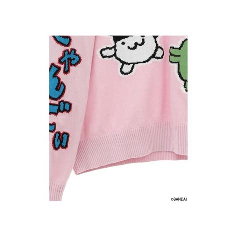 Sweater Knitted Tamagotchi And Candy Pink Ver Tamagotchi X Candy