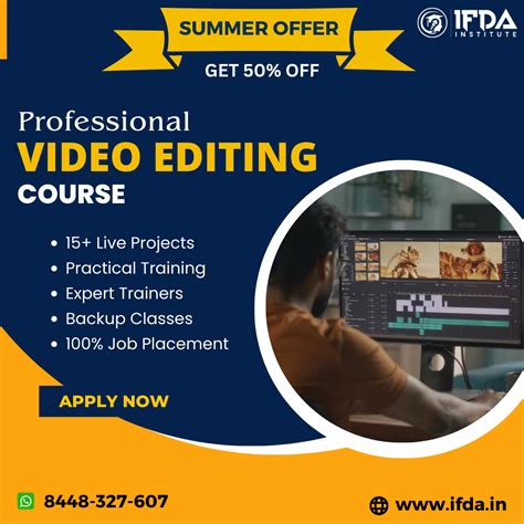 Professional Video Editing Course Video Editing Training Courses Graphic Design Course