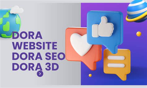 design dora website dora redesign dora 3d and spline by camill ray fiverr