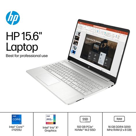 HP 15 6 Touch Screen Full HD Laptop Intel Core I7 16GB Memory