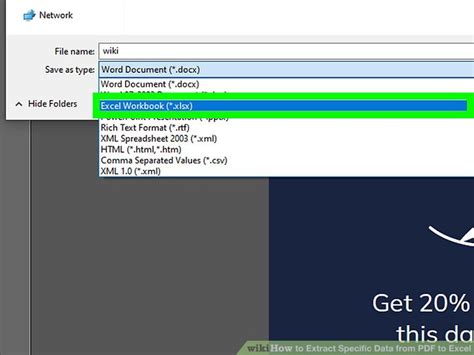 4 easy ways to extract specific data from pdf to excel wikihow