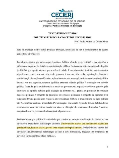 Texto Introdutório Pdf
