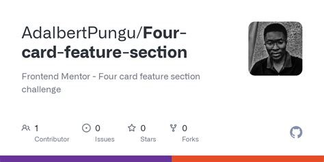 Github Adalbertpungu Four Card Feature Section Frontend Mentor