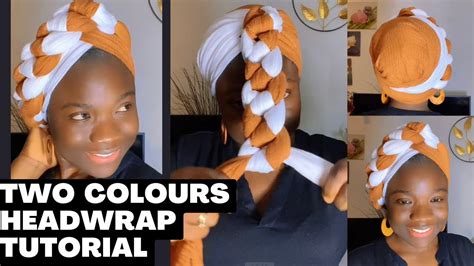 quick and easy headwrap tutorial tutorial trend easytutorial youtube