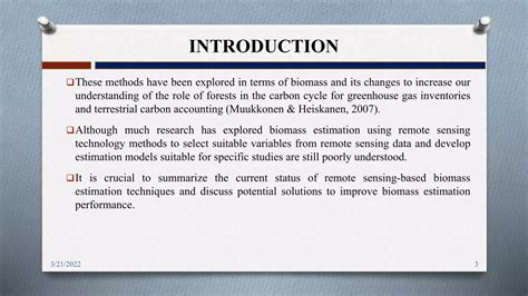 Forest Biomass Estimation Using Gis Pptx