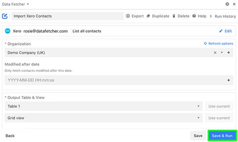how to import xero contacts to airtable