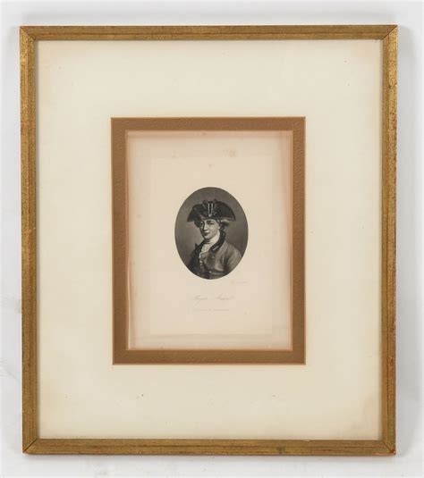 An Engraved Portrait Of Revolutionary War Figure Major John Andre Sold