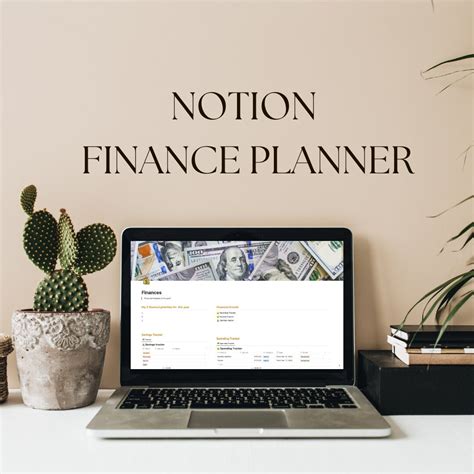 Notion Financial Tracker Notion Template Income Tracker Notion Personal Finances Tracker Notion