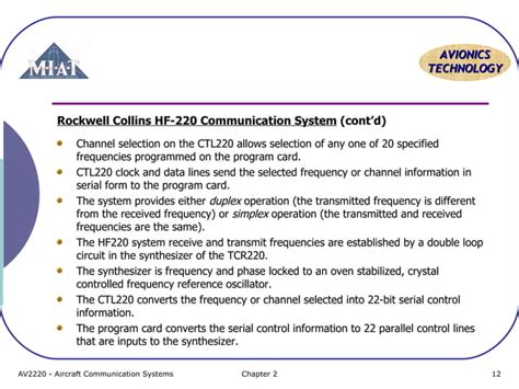 aircraft communication topic 4 hf communication system pdf