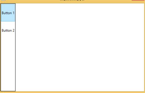 Xaml WPF Button Not Taking The Full Space In A Listbox Stack Overflow