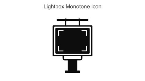 Lightbox Monotone Icon In Powerpoint Pptx Png And Editable Eps Format