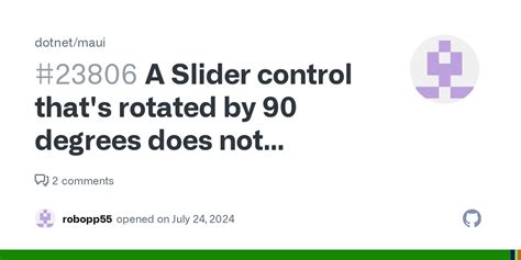 A Slider Control Thats Rotated By 90 Degrees Does Not Respect Boundaries · Issue 23806
