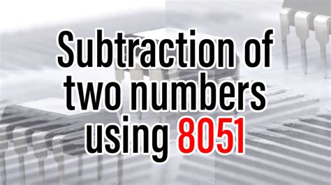 Multiplication Of Two Numbers Using 8051 Pantechai