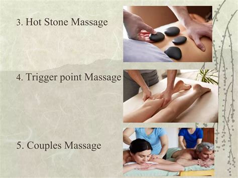 A Lecture On Massage Therapy Ppt