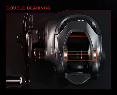 SEASIR Cast-X2 Baitcasting Reel 7.3:1 High Speed Gear Ratio 6+1 BB Drag ...