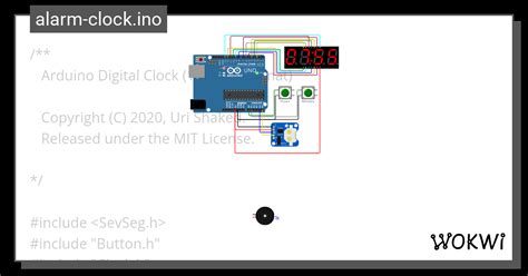 2803 Clock Wokwi Esp32 Stm32 Arduino Simulator
