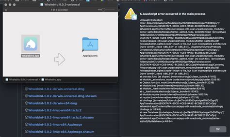 Macos 502 On X8664 Breaks With Error About Sqlite3 On Arm · Issue